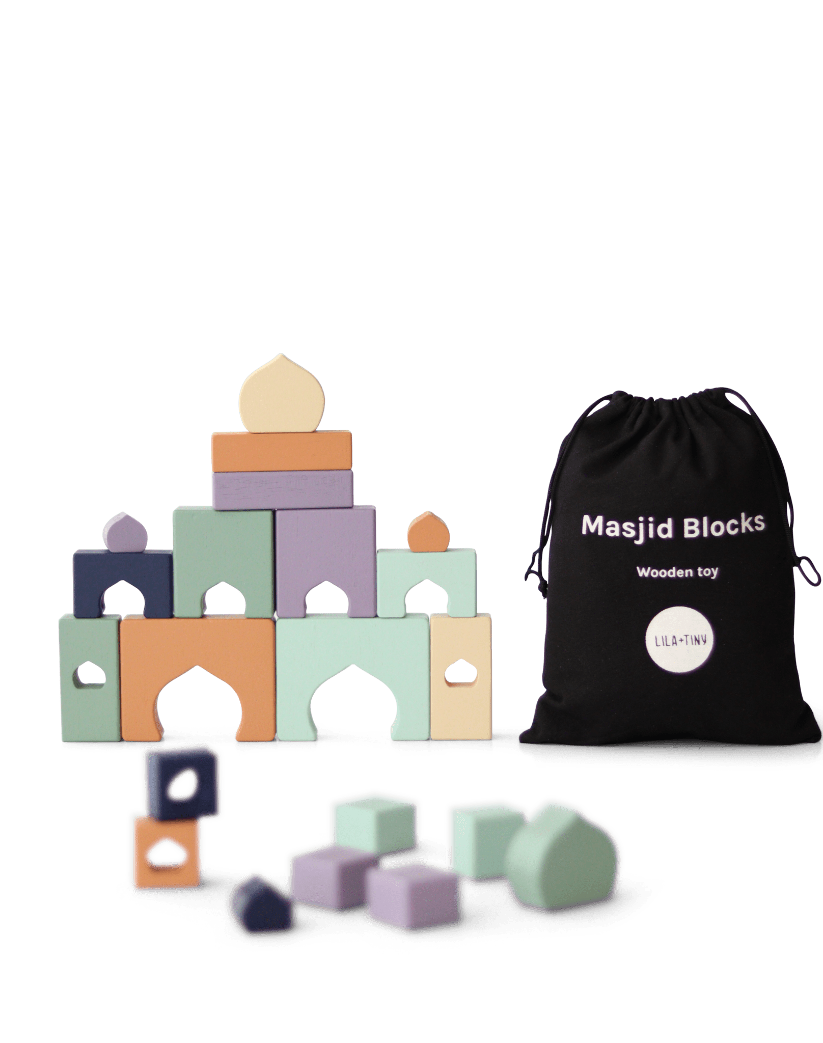 Masjid Blocks – Lila and Tiny | Islamic gifts